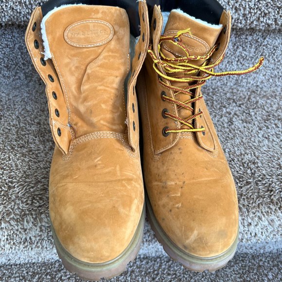 Lugz | Shoes | Lugz Mens Convoy 6inch Golden Wheat Tan Work Boots ...